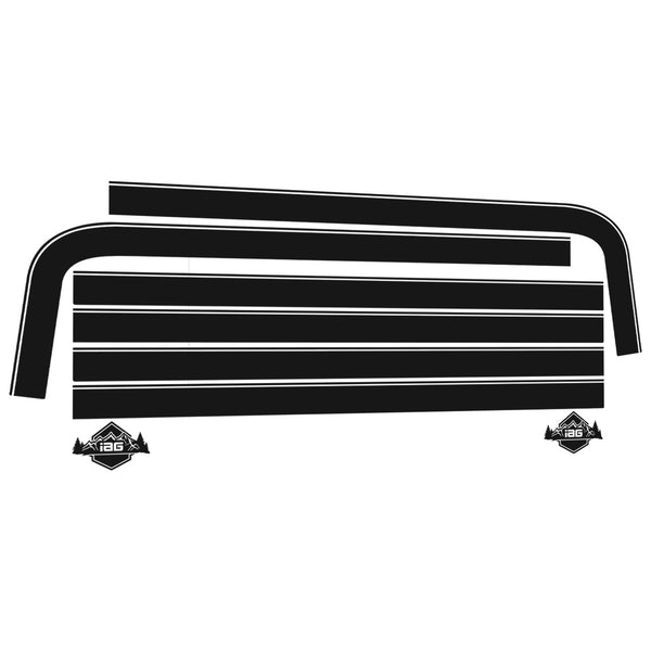 IAG BOSS Style Vinyl Stripe Kit 2 Door – Andrewtech Automotive